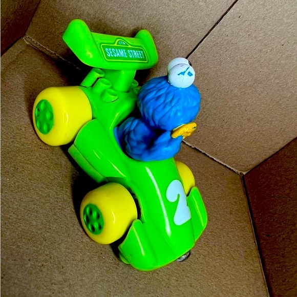 Sesame Street | Toys | 997 Sesame Street Cookie Monster Vintage Race ...